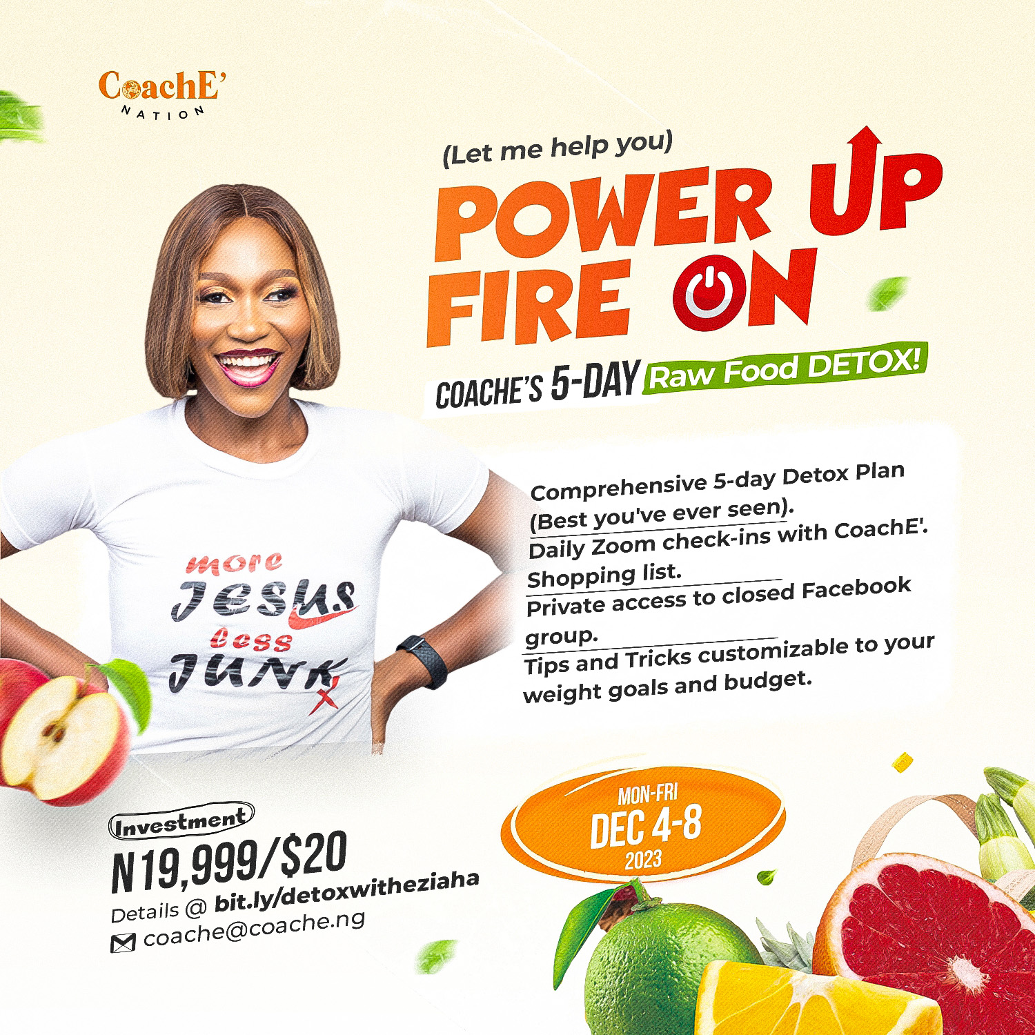 Power Up! Fire On! – EZIAHA